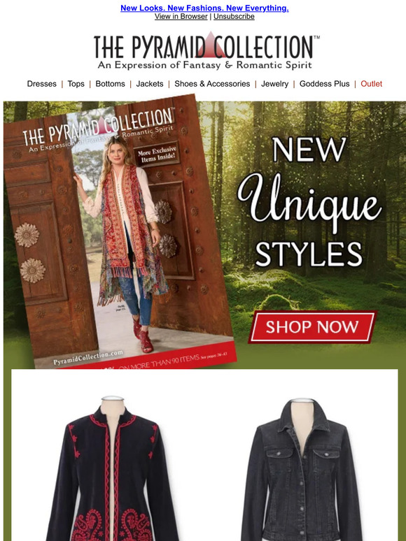 Pyramid Collection: Enchanting New Styles @ The Pyramid Collection | Milled