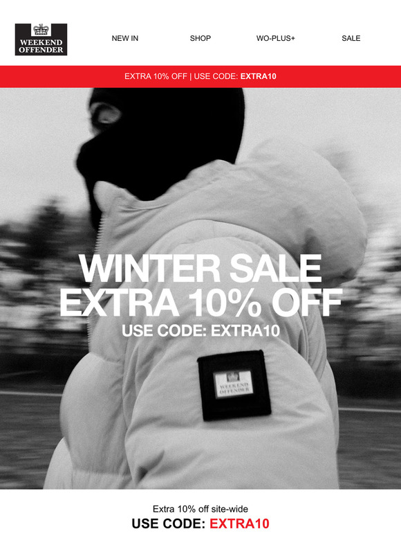 Weekend Offender: Use code EXTRA10 for an extra 10% off site-wide | Ending soon | Milled