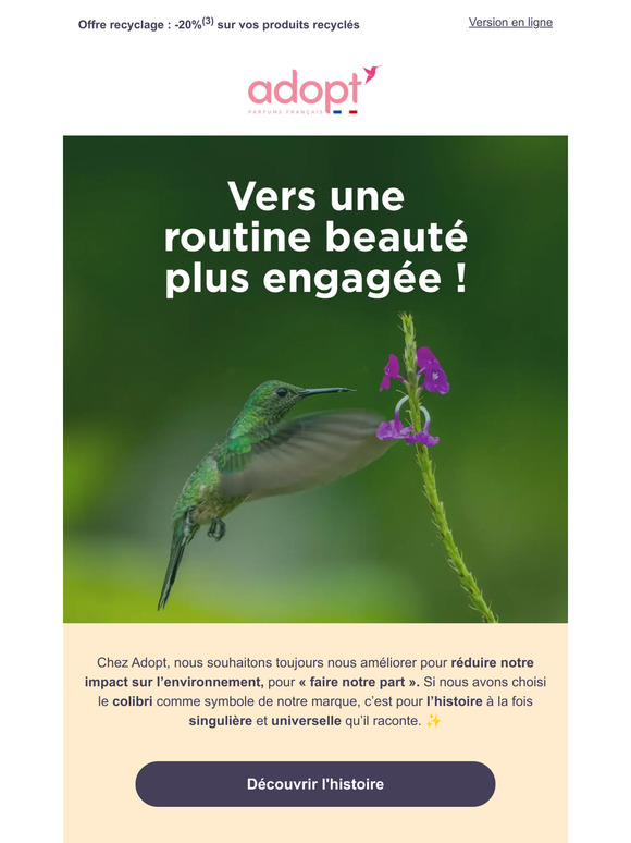 Adopt: Nouvelle année = nouvelle routine 💚 | Milled