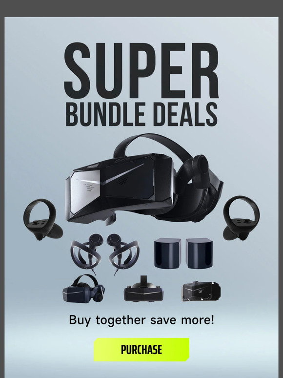 Pimax: Super Bundle Deals + A Custom Bundle Option for YOUR Needs! | Milled