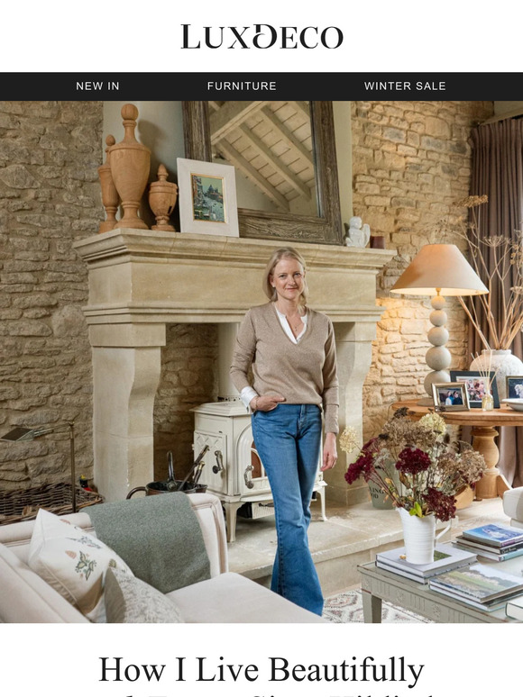 LuxDeco: Step Inside Emma Sims-Hilditch's Idyllic Cotswold Family Home ...