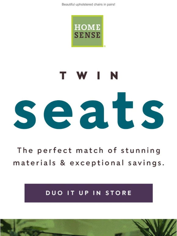 Homesense: A stunning seat, savings you can’t beat! | Milled