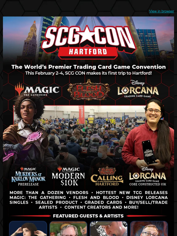 Star City Games: ⭐ SCG CON Hartford is fast approaching! | Milled