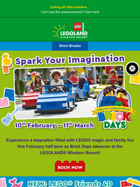 Legoland: Build your ultimate Brick Days staycation... | Milled