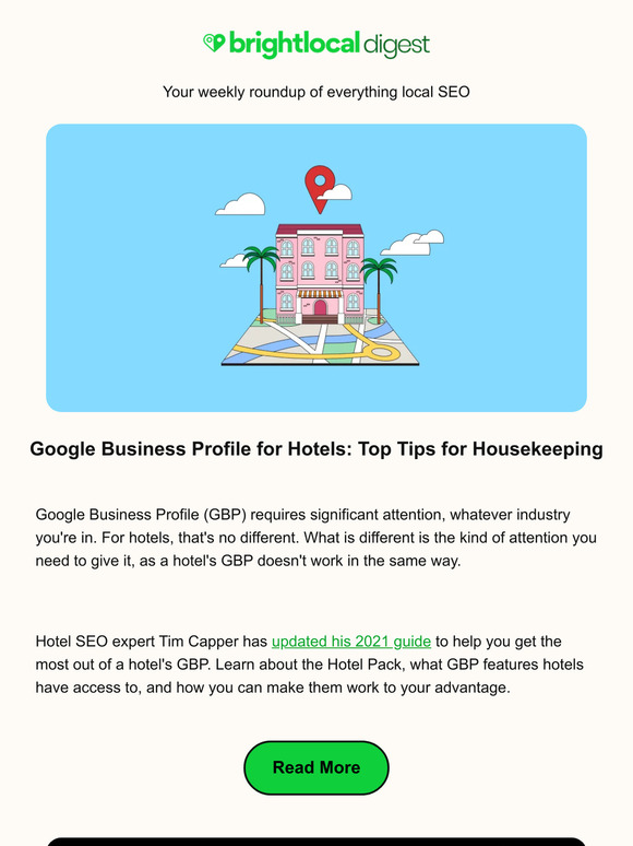 BrightLocal: Renovate Your Hotel’s Google Business Profile in 2024 | Milled