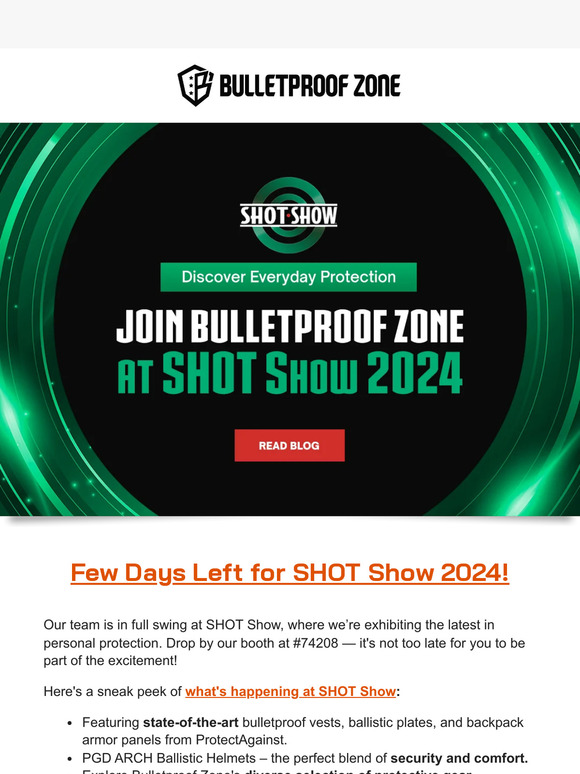 Bulletproof Zone: Don't miss out: Bulletproof Zone's Final Invite to ...