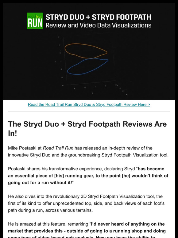 Stryd: Road Trail Run Review of Stryd Duo + Stryd Footpath | Milled Stryd: Road Trail Run Review of Stryd Duo + Stryd Footpath | Milled