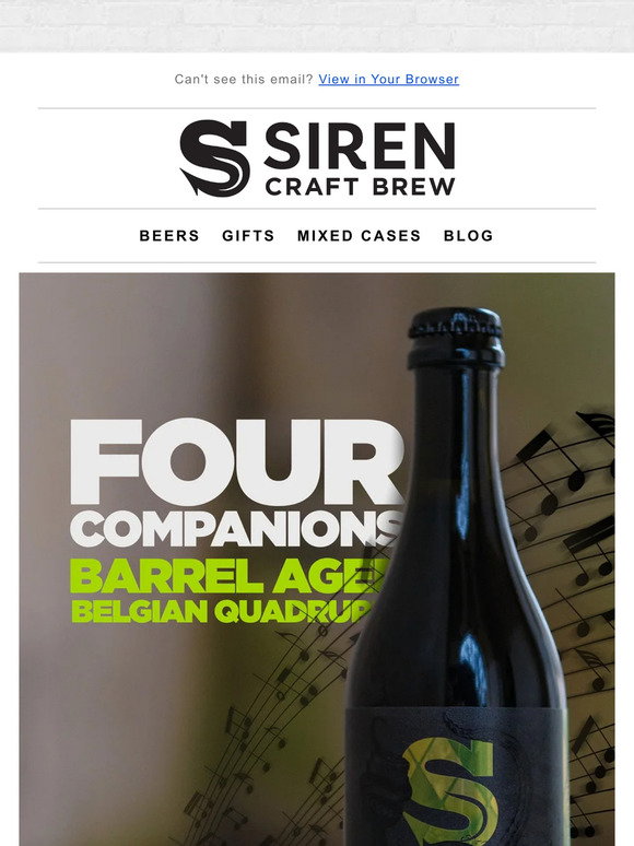 Siren Craft Brew: Our First Barrel Aged Beer of 2024 is Here! 🍾 | Milled