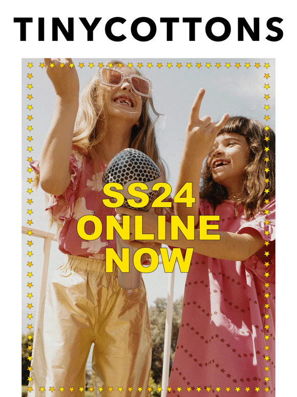 Tiny Cottons: NEW COLLECTION: SS24 THE TINYS, NOW ONLINE | Milled
