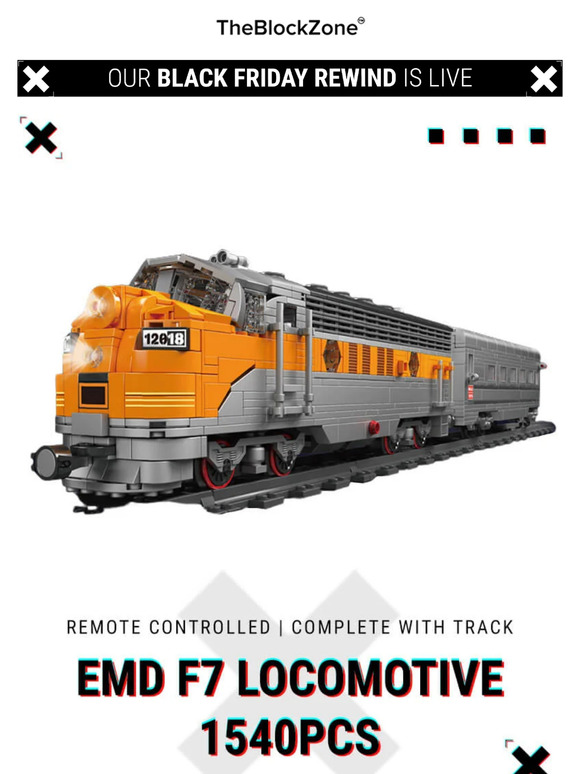 The Block Zone: New | EMD F7 Locomotive 🚂 | Milled