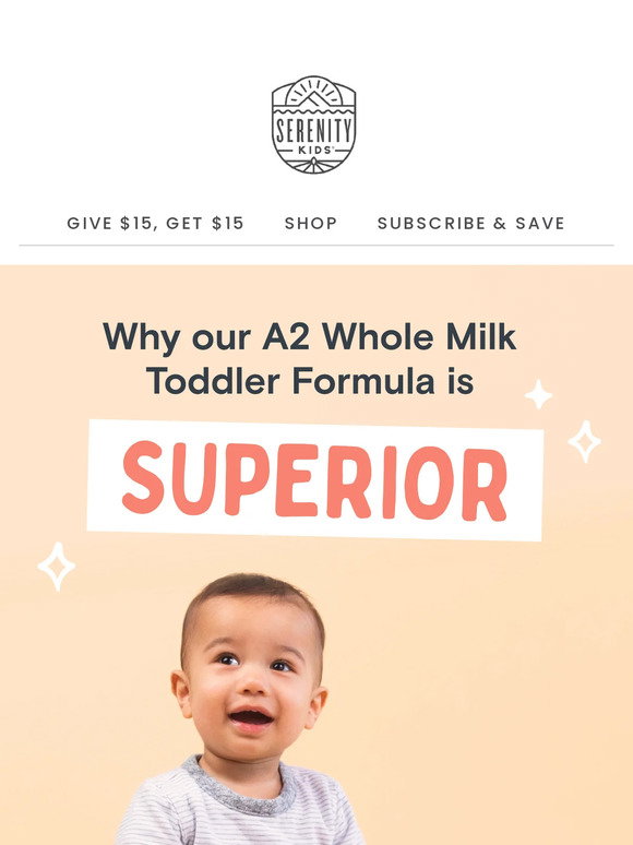 Serenity Kids: A2 Whole Milk Formula: a closer look🔎 | Milled