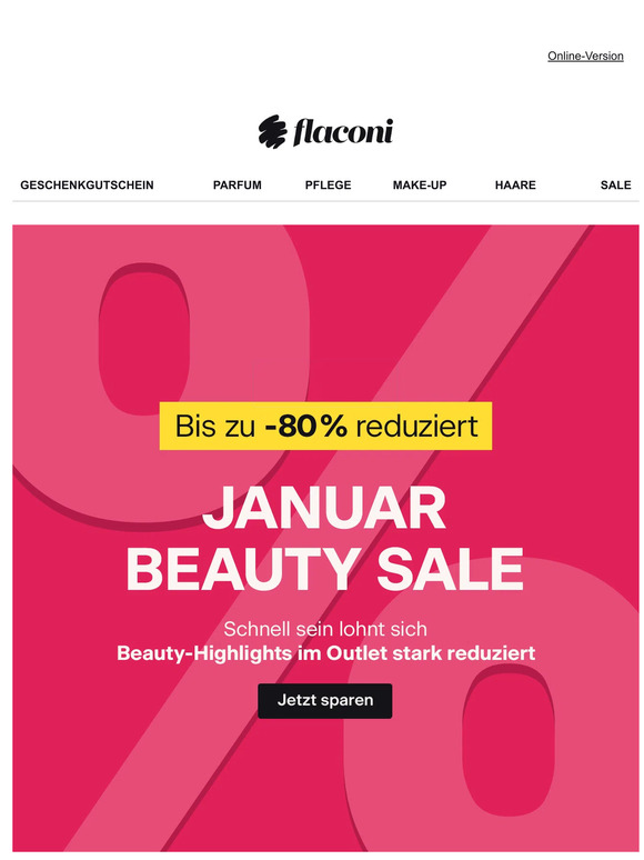 flaconi: MEGA-Deal: Jetzt bis zu -80 % sparen 😱 | Milled