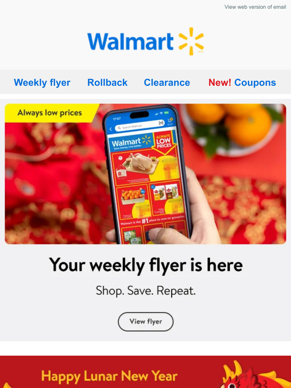 WalMart Canada Email Newsletters: Shop Sales, Discounts, and Coupon Codes