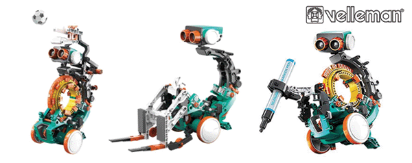 Jameco: The 5-in-1 Mechanical Coding Robot | Milled