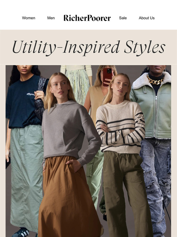 Richer Poorer: Utility-Inspired Styles & How To Wear Them. | Milled