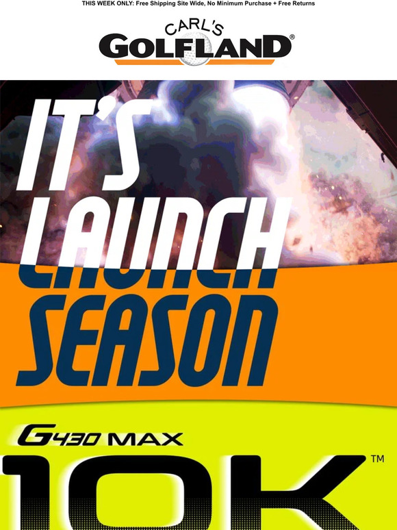 Carl's Golfland: NEW | PING G430 Max 10k Driver + Blueprint Irons - ️ ...