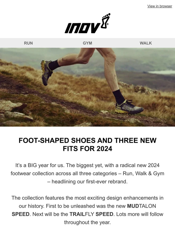 inov-8: Explaining our new shoe shape and fits | Milled