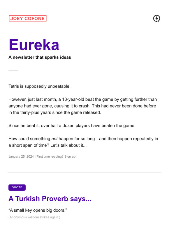 Baronfig: Eureka: Threshold Effect ... and QR codes? | Milled