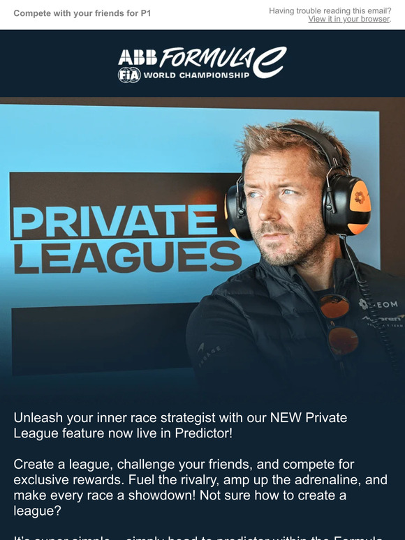 Formula E: Predictor – Private Leagues Explained! | Milled