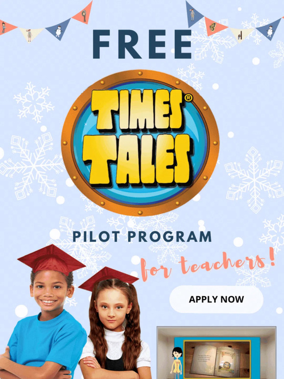 Times Tales: 📣 Free Classroom Ed. for Teachers to try... | Milled