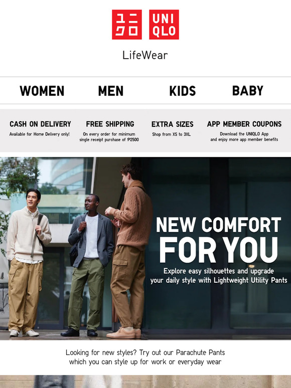 UNIQLO: Check out this style guide for you featuring Utility Pants | Milled