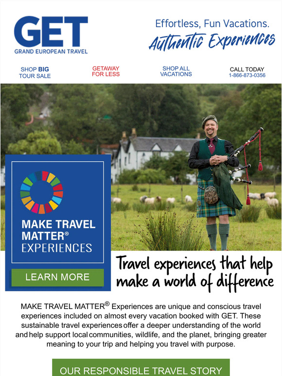 Grand European Travel: Your travel can make a world of difference | Milled