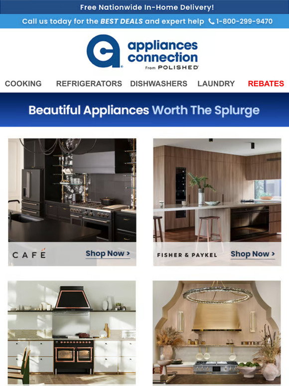 Appliances Connection: Splurge-Worthy Appliance Brands for 2024 | Milled