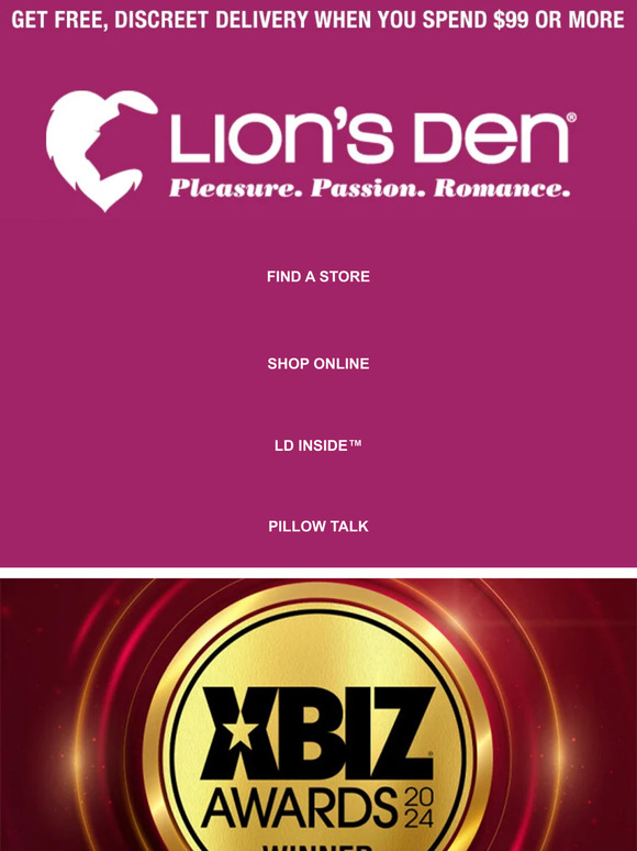 Lion's Den: 🎉 It's Official: Lion's Den Named Retailer of the Year by ...