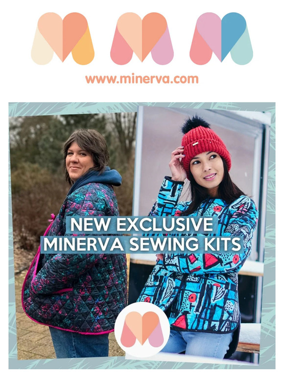 Minerva: Sew a quilted jacket with our 10 new kits | Milled
