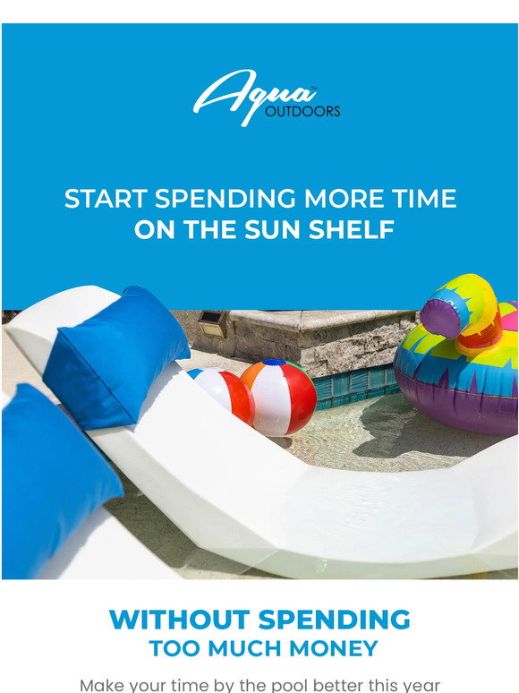 Aqua Outdoors: Set Up Your Sun Shelf Without Breaking the Bank 💰 | Milled