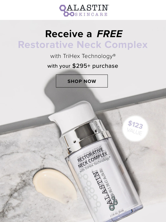 ALASTIN Skincare: Your FREE Gift: Our Next-Generation Skin-Tightener ...
