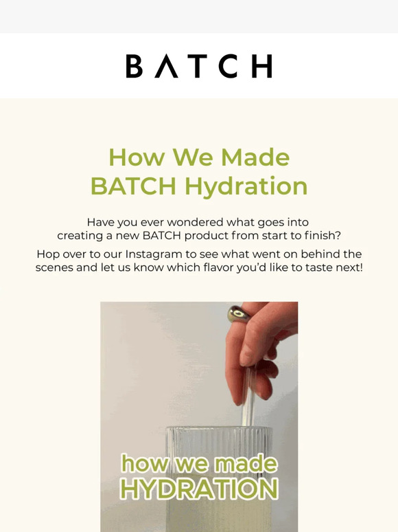 BATCH: How We Made Hydration! 🍋 | Milled