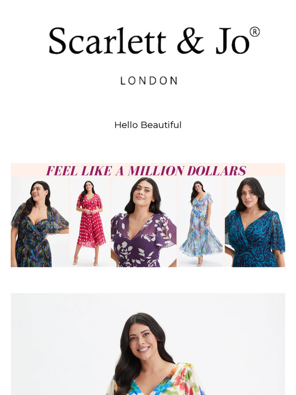 Scarlett & Jo: 👗 IT'S BACK! The ICONIC Cream Multi Isabelle Dress👗 | Milled