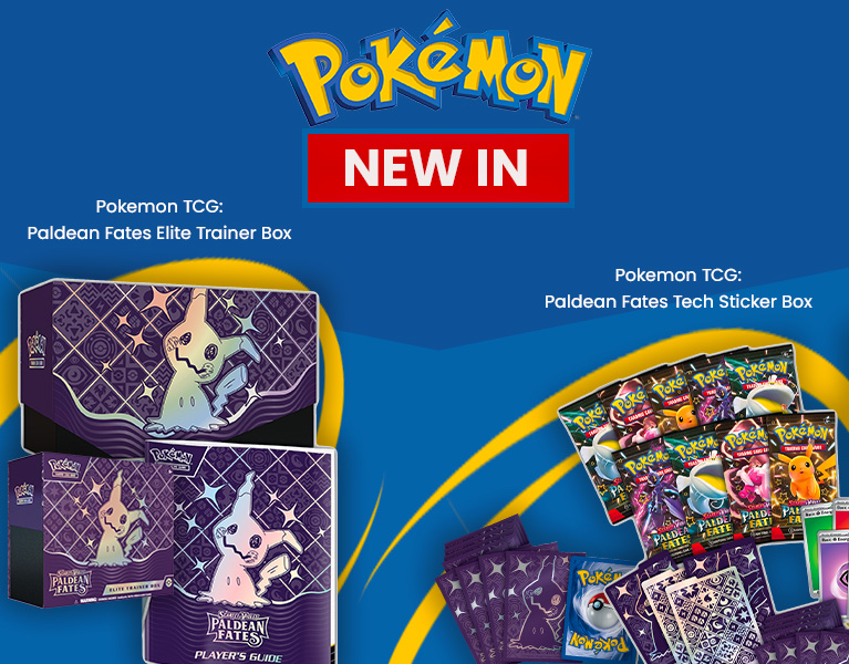 Hamleys: NEW IN! Pokémon Paldean Fates Sets | Milled