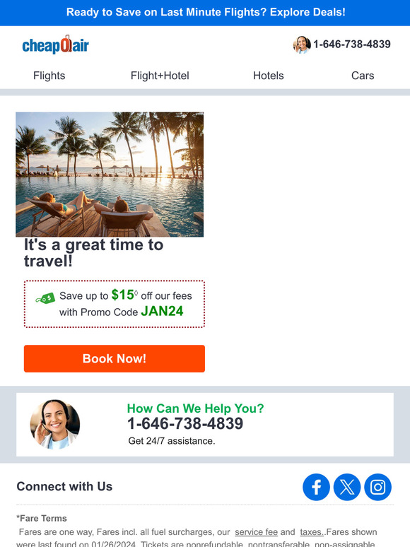 CheapOair: Major Airlines Deals! | Milled