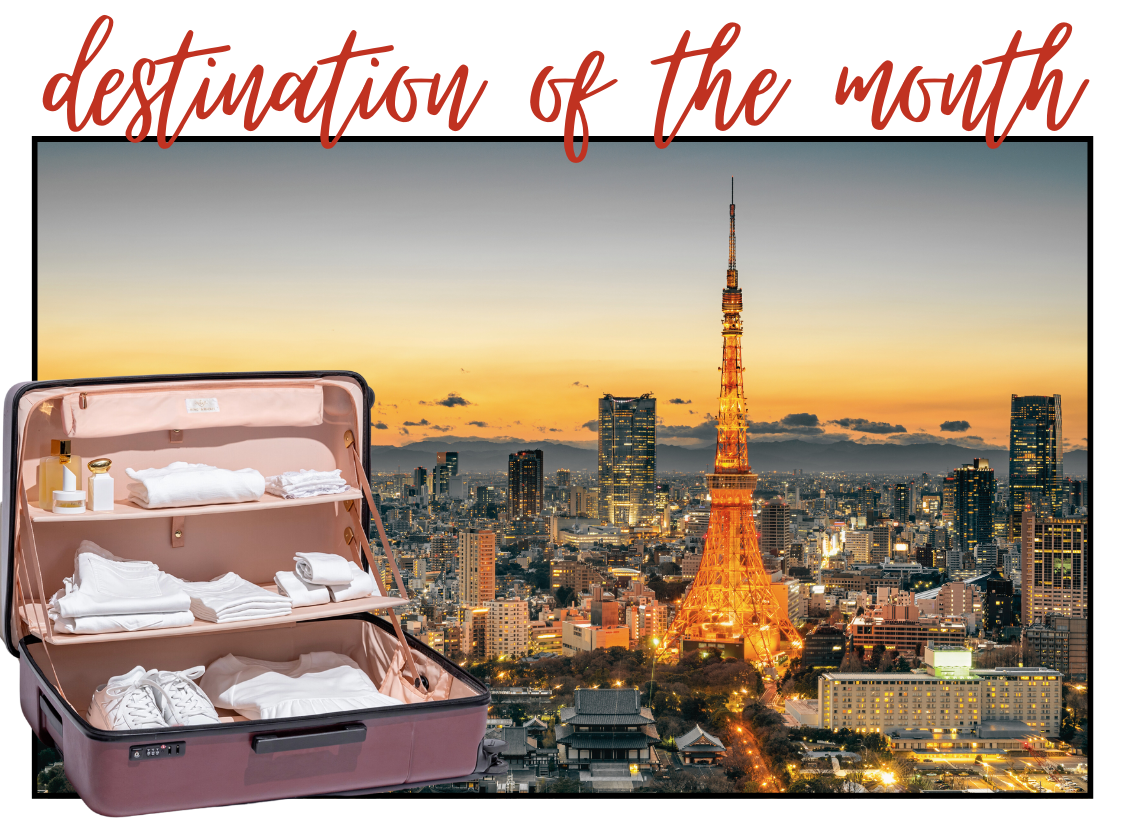 Royce and Rocket: Destination of the Month: Tokyo 🌸🍣 | Milled