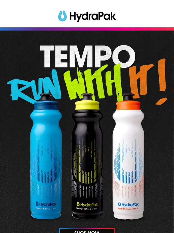 Hydrapak: [NEW] Run Bottle Collection | Milled
