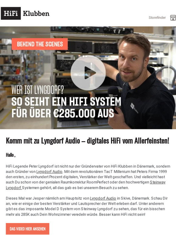 HiFi Klubben: Wir besuchen Lyngdorf Audio – ein Blick hinter die ...