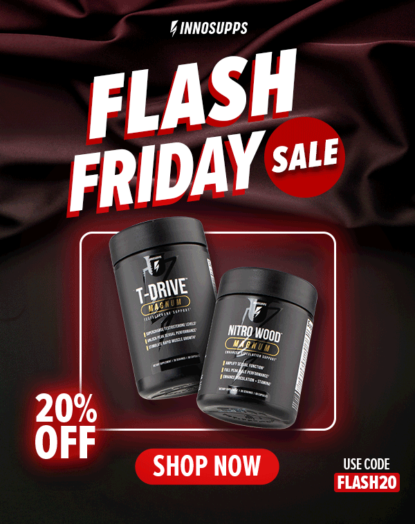 Inno Supps: 🚨 FLASH FRIDAY IS HERE! 🚨 Plus, we’ve got an announcement ...