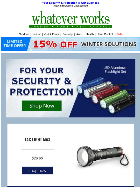 Whatever Works: Handy Solutions That Keep You Safe & Secure | Milled