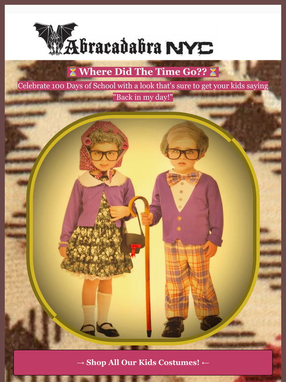 Abracadabra: 👵🏻100 School Days: Hilarious Senior Looks for Kids! | Milled