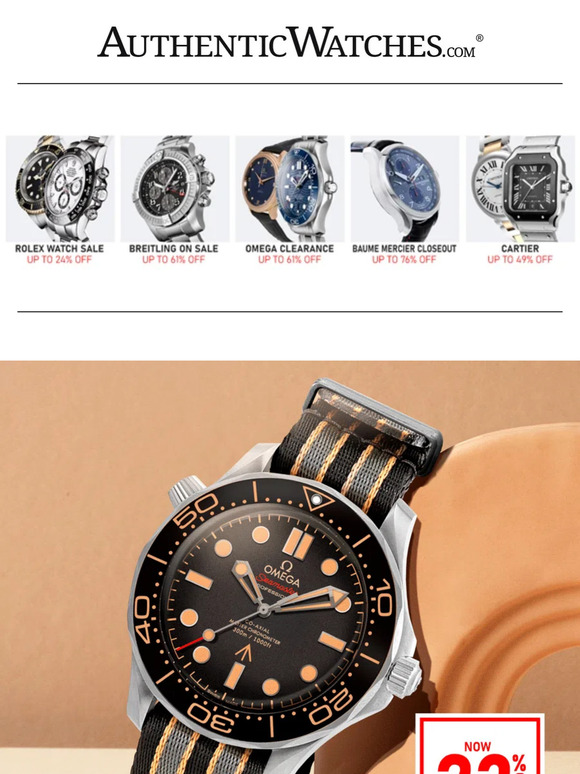 Authentic Watches: 007 JAMES BOND OMEGA MEN'S WATCH 🔽 EXTRA $1,600+ OFF ...