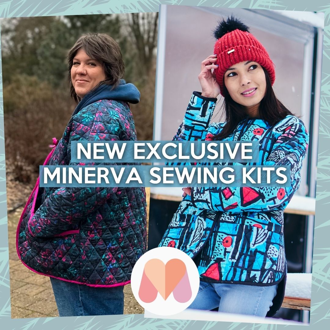 Minerva: Sew a quilted jacket with our 10 new kits | Milled