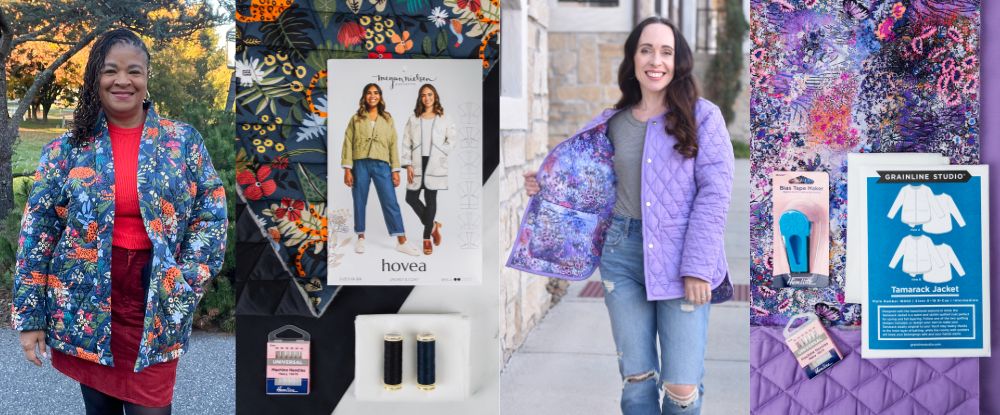 Minerva: Sew a quilted jacket with our 10 new kits | Milled