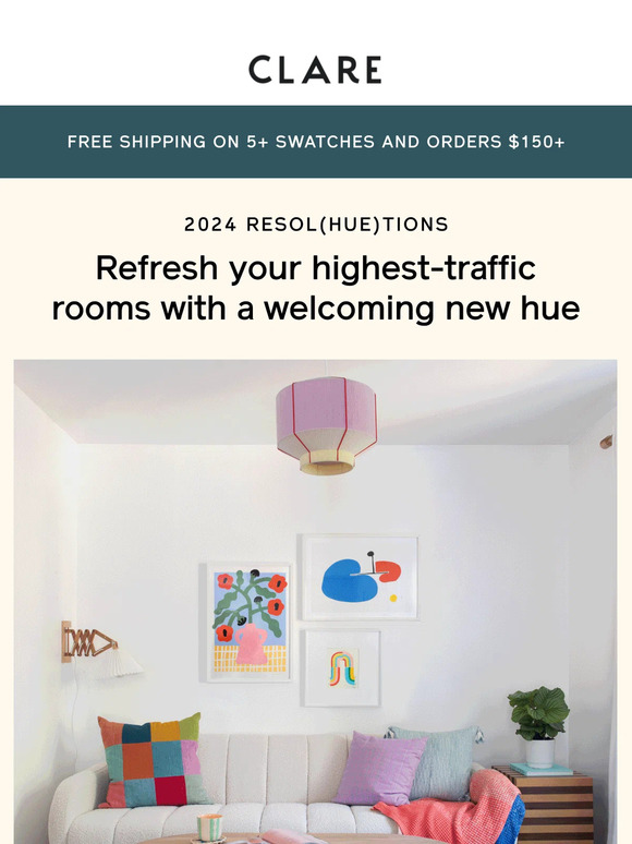 Clare: The perfect paint colors for your living room | Milled