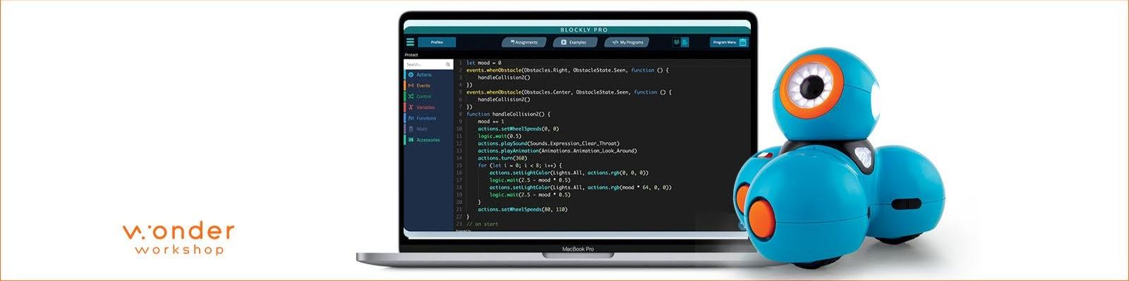 Wonder Workshop: 📍FRF: Coding w/ Blockly - Printable Guide | Milled