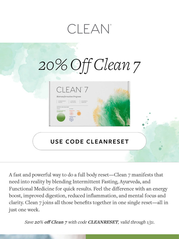 Clean Program: Make a Difference in a Week | Milled