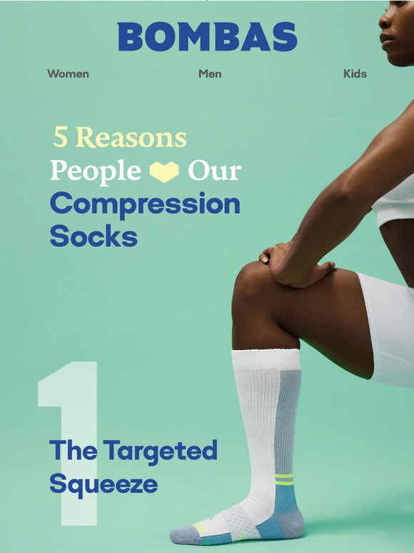 Bombas: Word on the Feet: Compression Socks | Milled