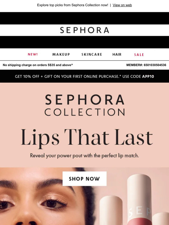 Sephora: Get ready to up your lip game 👄 | Milled