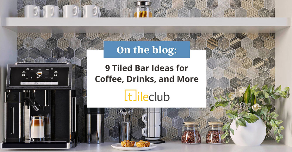 Tile Club: 🥂 9 Tiled Bar Ideas for Coffee, Drinks, and More | Milled